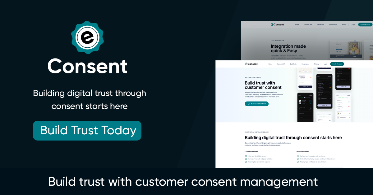 Econsent - Customer Consent